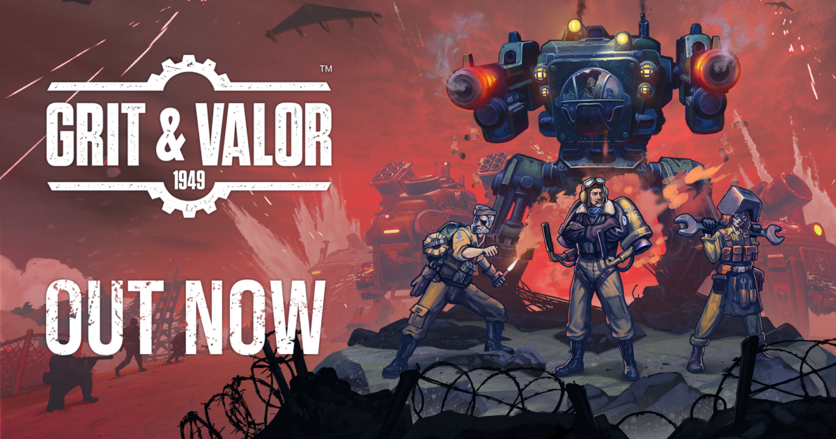Grit and Valor - 1949 Launches Today on Steam - Megabit